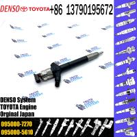 China Diesel Common Rail Fuel Injector 095000-7640 095000-7630 095000-7280 095000-7270 for TOYO-TA 23670-0R170 23670-09290 for sale