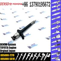 China Diesel Common Rail Fuel Injector 095000-7640 095000-7630 095000-7280 095000-7270 for TOYO-TA 23670-0R170 23670-09290 for sale