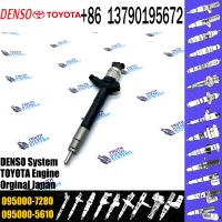China Diesel Common Rail Fuel Injector 095000-7640 095000-7630 095000-7280 095000-7270 for TOYO-TA 23670-0R170 23670-09290 for sale
