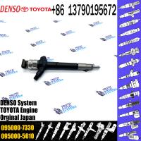 China High Quality Diesel Common Rail Injector Nozzle 095000-7330 23670-09230 For TOY0TA RAV4 2.0 D Engine for sale