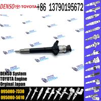 China High Quality Diesel Common Rail Injector Nozzle 095000-7330 23670-09230 For TOY0TA RAV4 2.0 D Engine for sale