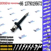 China injector nozzle 23670-0R160 095000-7600 injector for Toyota 2AD-FTV Avensis common rail injector 23670-0R160 095000-7600 for sale