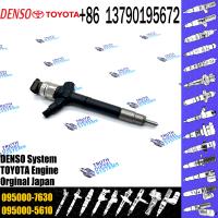 China diesel fuel engine injector 095000-7630 23670-0R170 engine high pressure pump engine injection injector 095000-7630 for sale