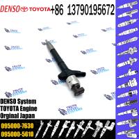 China diesel fuel engine injector 095000-7630 23670-0R170 engine high pressure pump engine injection injector 095000-7630 for sale