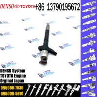 China diesel fuel engine injector 095000-7630 23670-0R170 engine high pressure pump engine injection injector 095000-7630 for sale