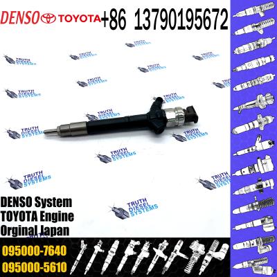 China Common Rail Diesel Fuel Injectors 236700R020 23670-0R020 095000-7640 for TOYOTA fuel injector 2AD-FTV for sale