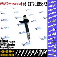 China Common Rail Diesel Fuel Injectors 236700R020 23670-0R020 095000-7640 for TOYOTA fuel injector 2AD-FTV for sale