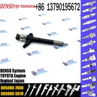 China Common Rail Fuel Injector 23670-0R190 Diesel Fuel Injector 095000-7660 Original Remain Injector 23670-0R190 for sale