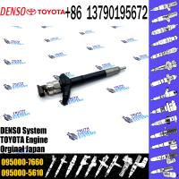 China Common Rail Fuel Injector 23670-0R190 Diesel Fuel Injector 095000-7660 Original Remain Injector 23670-0R190 for sale