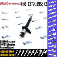 China Common Rail Fuel Injector 23670-0R190 Diesel Fuel Injector 095000-7660 Original Remain Injector 23670-0R190 for sale