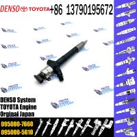 China Common Rail Fuel Injector 23670-0R190 Diesel Fuel Injector 095000-7660 Original Remain Injector 23670-0R190 for sale