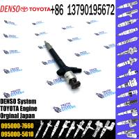 China Common Rail Fuel Injector 23670-0R190 Diesel Fuel Injector 095000-7660 Original Remain Injector 23670-0R190 for sale