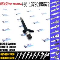 China Common Rail Fuel Injector 23670-0R190 Diesel Fuel Injector 095000-7660 Original Remain Injector 23670-0R190 for sale