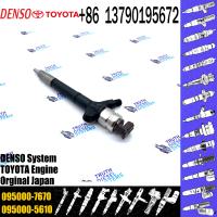 China diesel fuel engine injector 095000-7670 23670-09280 for engine high pressure pump engine injection injector 095000-7670 for sale