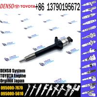China diesel fuel engine injector 095000-7670 23670-09280 for engine high pressure pump engine injection injector 095000-7670 for sale