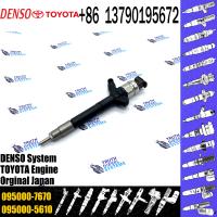 China diesel fuel engine injector 095000-7670 23670-09280 for engine high pressure pump engine injection injector 095000-7670 for sale