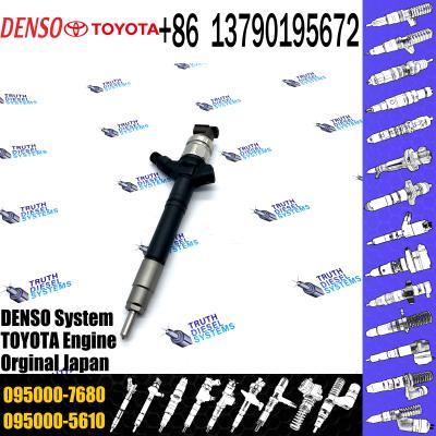 China New Diesel Fuel Injector 095000-7690 095000-7680 For TOYOTA 1AD-FTV 2AD-FTV 23670-09230 23670-09270 for sale
