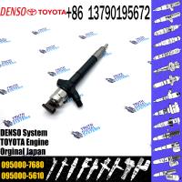 China New Diesel Fuel Injector 095000-7690 095000-7680 For TOYOTA 1AD-FTV 2AD-FTV 23670-09230 23670-09270 for sale