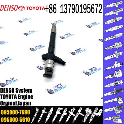 China 095000-7690 0950007690 Common Rail Injector DCRI107690 23670-09270 23670-0R050 for Toyota RAV4 2.0 D 1AD/2AD-FTV 095000- for sale