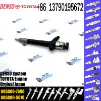 China 095000-7690 0950007690 Common Rail Injector DCRI107690 23670-09270 23670-0R050 for Toyota RAV4 2.0 D 1AD/2AD-FTV 095000- for sale