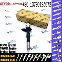 China diesel engine injector 095000-5440 for toyota diesel fuel injector injection engine parts 23670-0L020 for sale