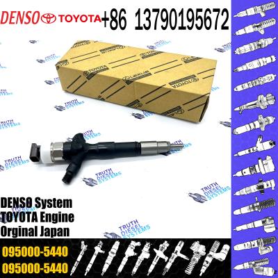China diesel engine injector 095000-5440 for toyota diesel fuel injector injection engine parts 23670-0L020 for sale