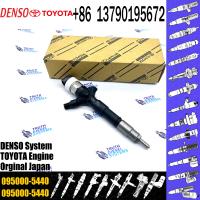 China diesel engine injector 095000-5440 for toyota diesel fuel injector injection engine parts 23670-0L020 for sale
