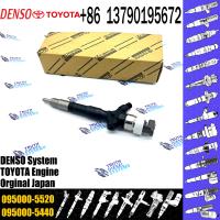 China High Quality diesel fuel injector 095000-5520 For TOYOTA HILUX 2KD-FTV 23670-0L010 for sale
