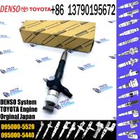 China High Quality diesel fuel injector 095000-5520 For TOYOTA HILUX 2KD-FTV 23670-0L010 for sale