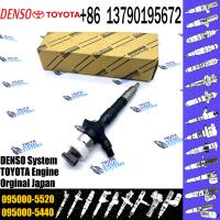 China High Quality diesel fuel injector 095000-5520 For TOYOTA HILUX 2KD-FTV 23670-0L010 for sale