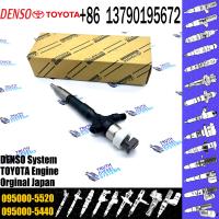 China High Quality diesel fuel injector 095000-5520 For TOYOTA HILUX 2KD-FTV 23670-0L010 for sale