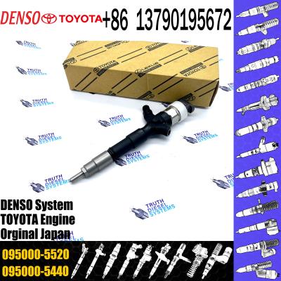 China High Quality diesel fuel injector 095000-5520 For TOYOTA HILUX 2KD-FTV 23670-0L010 for sale