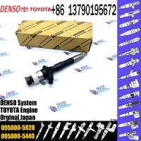 China Common Rail Injector 23670-30110 095000-6180 095000-5920 for Diesel Engine 1KD-FTV for sale