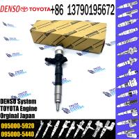 China Common Rail Injector 23670-30110 095000-6180 095000-5920 for Diesel Engine 1KD-FTV for sale