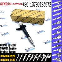 China Common Rail Injector 23670-30110 095000-6180 095000-5920 for Diesel Engine 1KD-FTV for sale