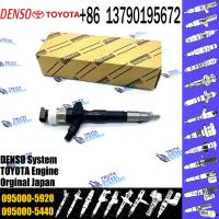 China Common Rail Injector 23670-30110 095000-6180 095000-5920 for Diesel Engine 1KD-FTV for sale
