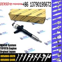 China Common Rail Injector 23670-30110 095000-6180 095000-5920 for Diesel Engine 1KD-FTV for sale