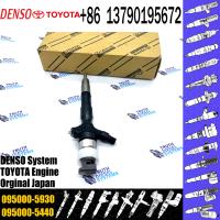 China common rail injector 095000-5930 for toyota truck diesel pump injector 23670-09060 for toyota high pressure engine for sale