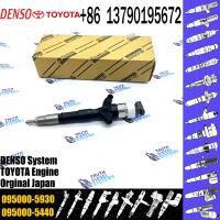 China common rail injector 095000-5930 for toyota truck diesel pump injector 23670-09060 for toyota high pressure engine for sale