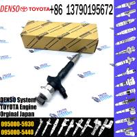 China common rail injector 095000-5930 for toyota truck diesel pump injector 23670-09060 for toyota high pressure engine for sale