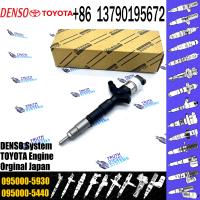 China common rail injector 095000-5930 for toyota truck diesel pump injector 23670-09060 for toyota high pressure engine for sale