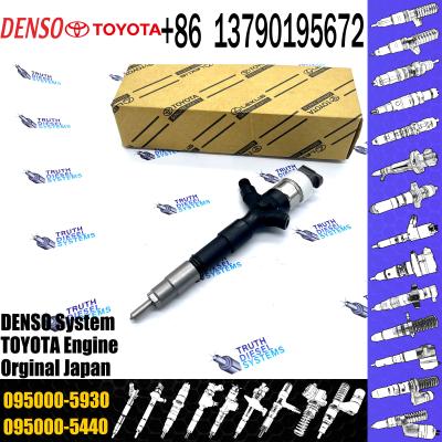 China common rail injector 095000-5930 for toyota truck diesel pump injector 23670-09060 for toyota high pressure engine for sale