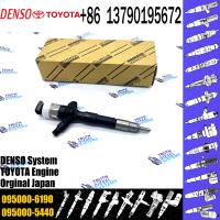 China Common Rail Fuel Injector 23670-09060 23670-0L010 095000-6190 for Diesel Engine 2KD-FTV D4D for sale