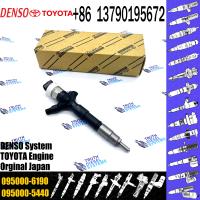 China Common Rail Fuel Injector 23670-09060 23670-0L010 095000-6190 for Diesel Engine 2KD-FTV D4D for sale