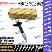 China Common Rail Fuel Injector 23670-09060 23670-0L010 095000-6190 for Diesel Engine 2KD-FTV D4D for sale