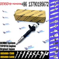 China common rail fuel injector 23670-30240 095000-7380 fuel injector For Toyota 2KD-FTV for sale