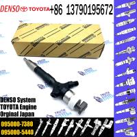 China common rail fuel injector 23670-30240 095000-7380 fuel injector For Toyota 2KD-FTV for sale