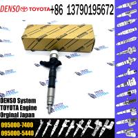 China New Common Rail Injector 095000-6760 095000-7030 095000-7400 for 1KD 2KD Diesel Nozzle Assembly High Quality for sale