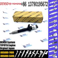 China New Common Rail Injector 095000-6760 095000-7030 095000-7400 for 1KD 2KD Diesel Nozzle Assembly High Quality for sale