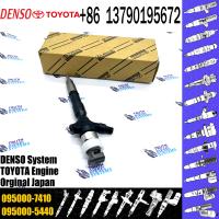 China Fuel Injector 095000-6760 095000-7780 095000-7030 23670-39215 095000-7410 For Densos Toyota Hilux 1KD FTV for sale